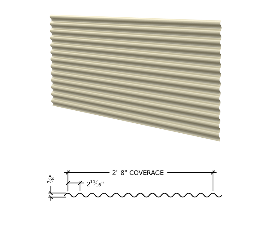 Ribbed Panels | RoofScreen
