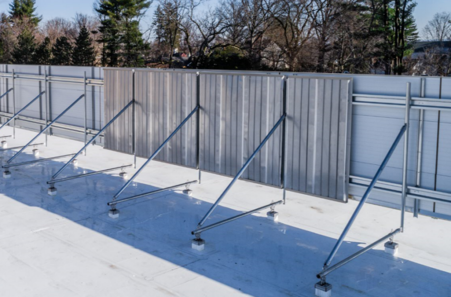 Custom Designed Acoustical RoofScreens Provide Versatility and Cost ...