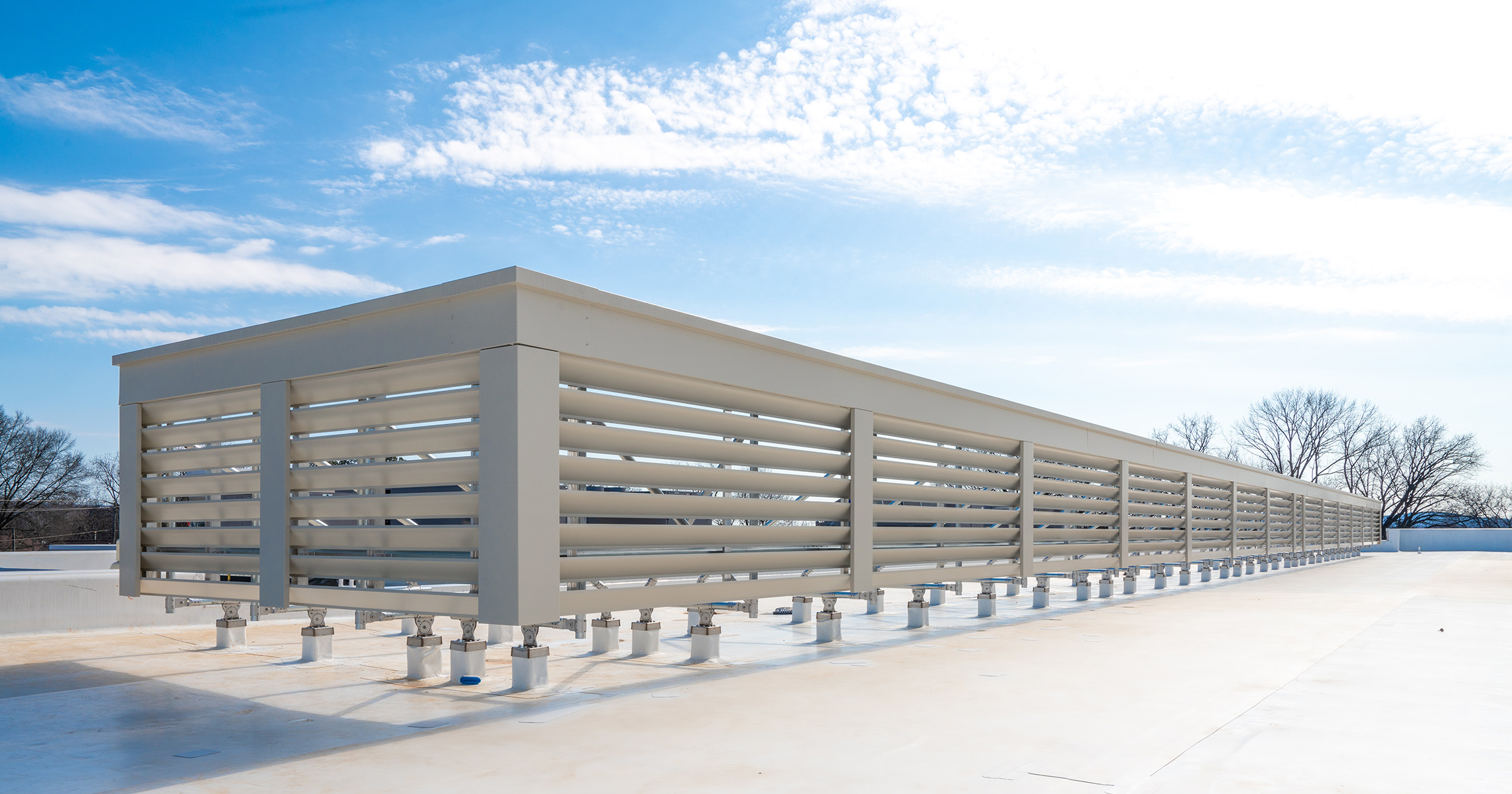 Aluminum Louvers | RoofScreen