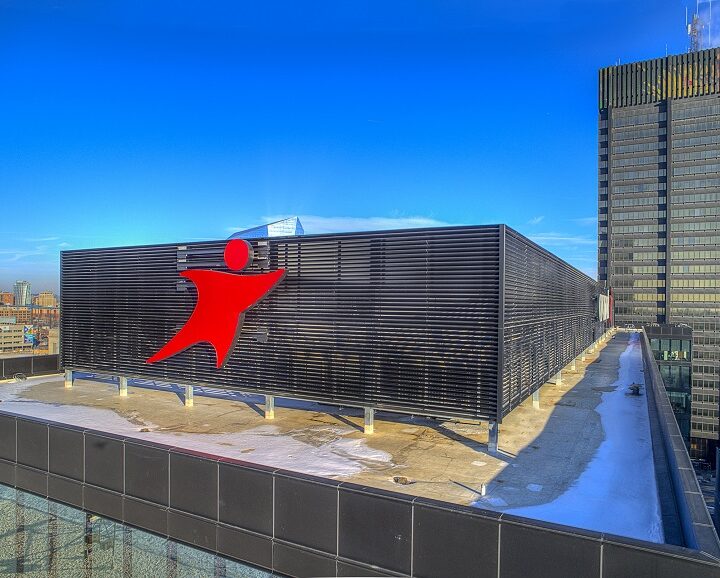 Custom Designed Acoustical RoofScreens Provide Versatility and Cost ...