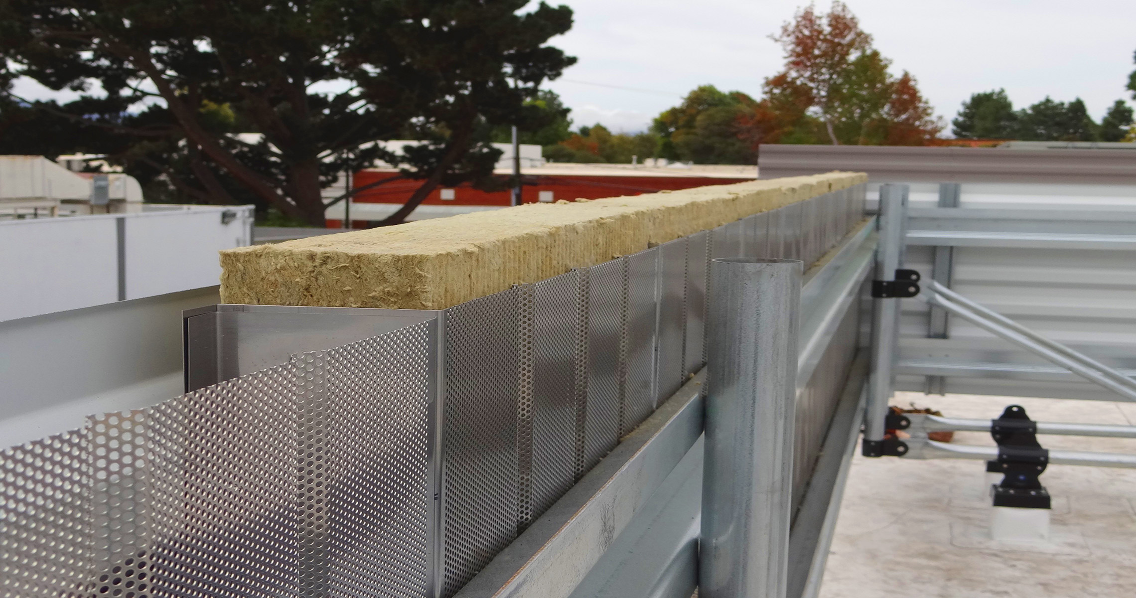 Now Offering Acoustical Equipment Screen Panels | RoofScreen