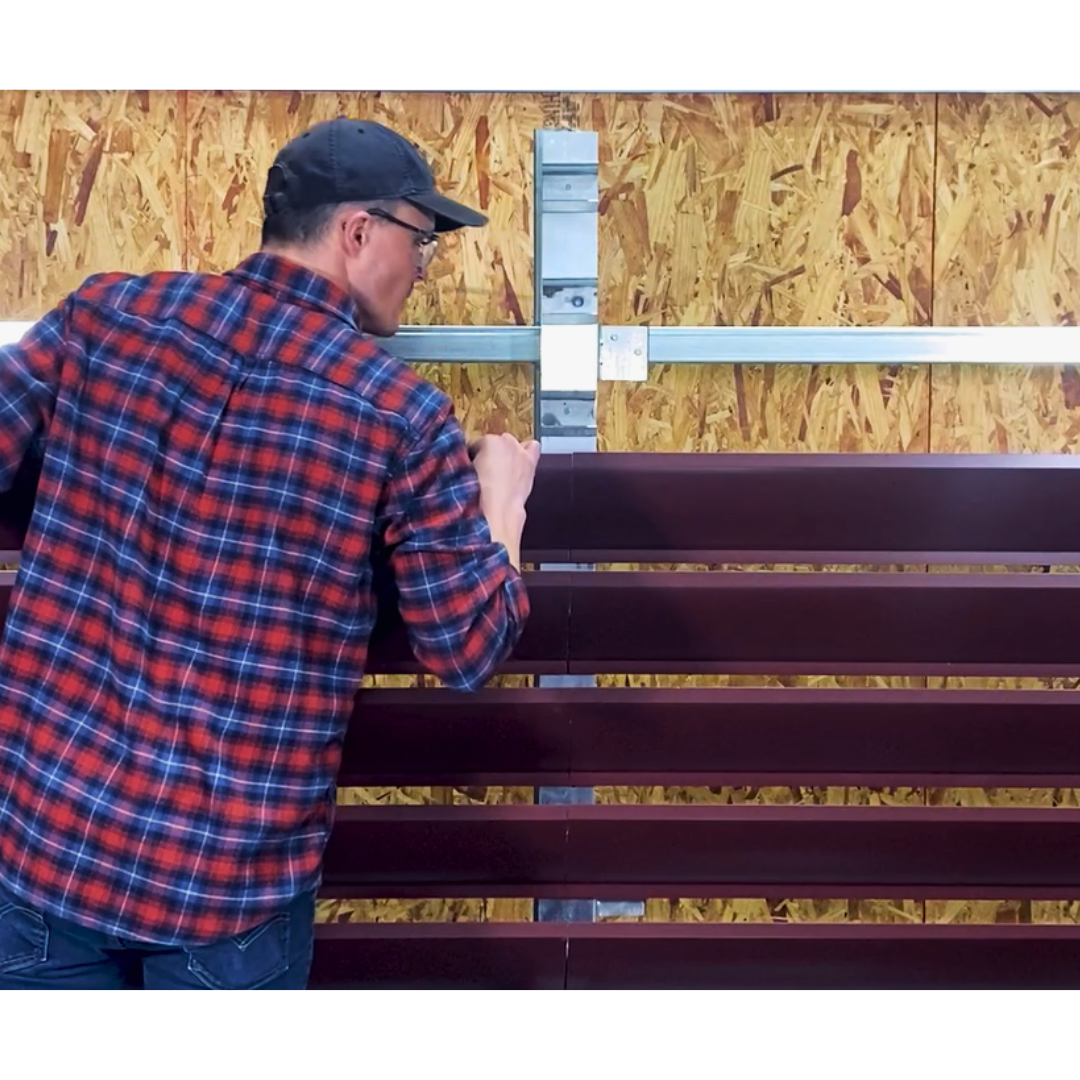 VisionGuard® Louver Installation Guide (Horizontal Installation) | RoofScreen