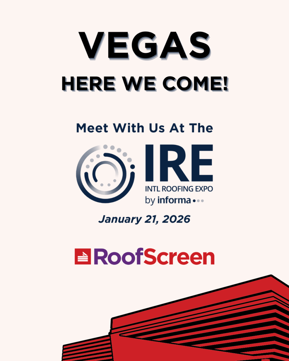 We're Heading to the 2026 International Roof Expo | RoofScreen